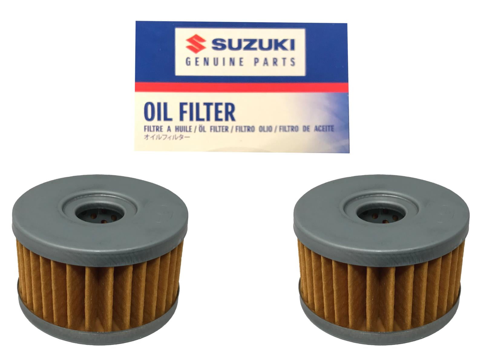 Suzuki Genuine OEM Oil Filter 16510-37450 - 2 Pack - Walmart.com