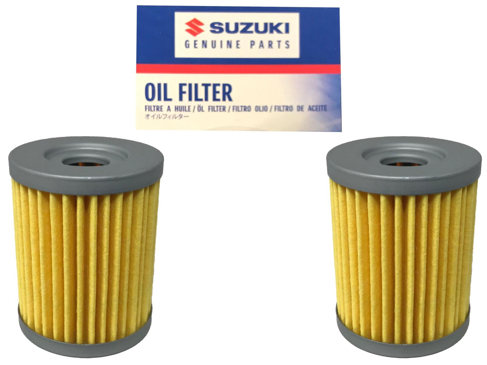 Suzuki Genuine OEM Oil filter 16510-25C00 2 Pack - Walmart.com