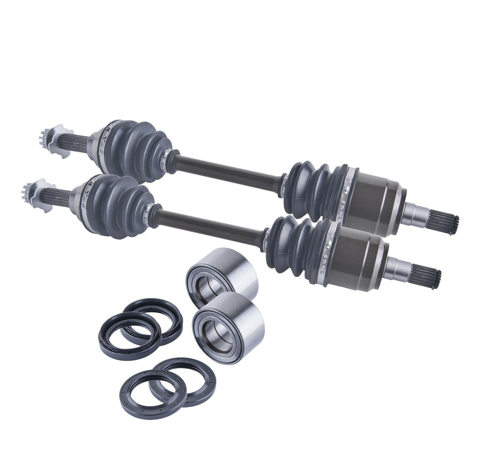Suzuki King Quad front cv axles wheel bearings & seals set 2006 - 2018 ...