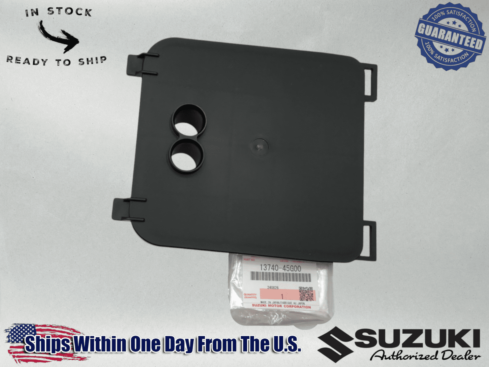 Suzuki OEM AIR BOX LID COVER CAP 06-09 LTR450 LT450R 450 QUAD RACER ...