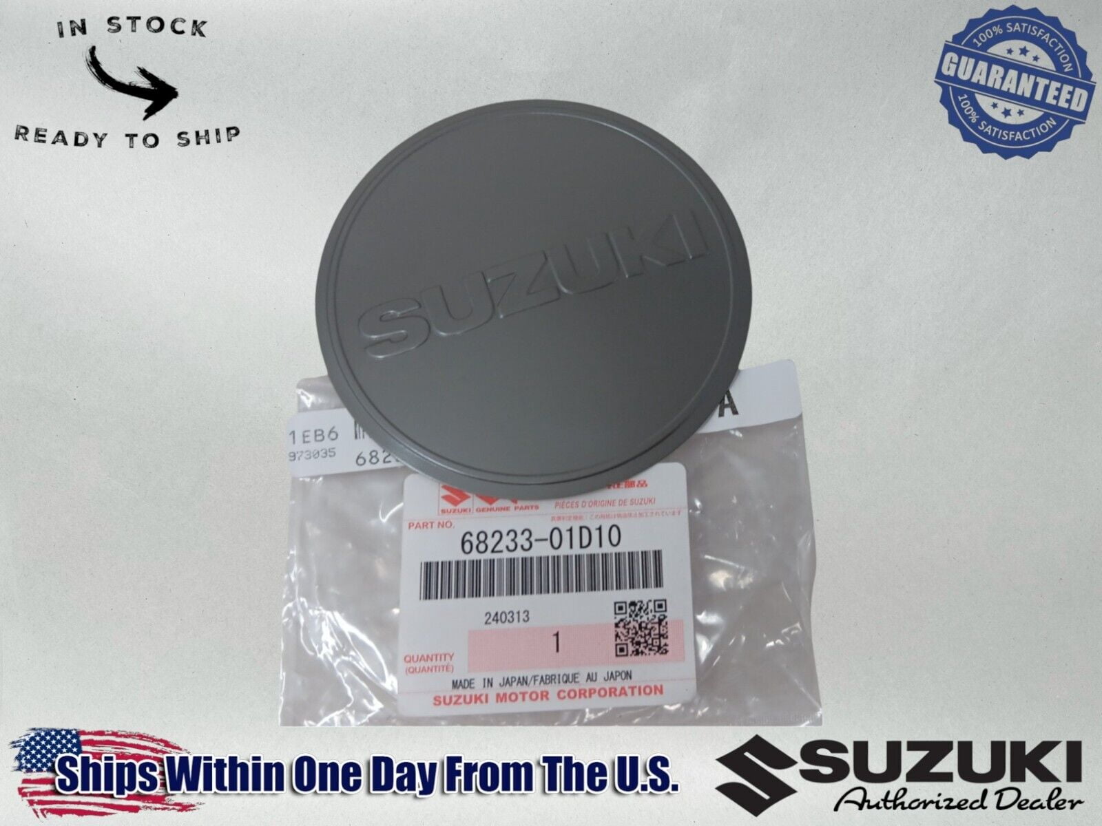 Suzuki OEM Authentic Magneto Cover Emblem Cover 2004-2009 Gs500F 68233 ...