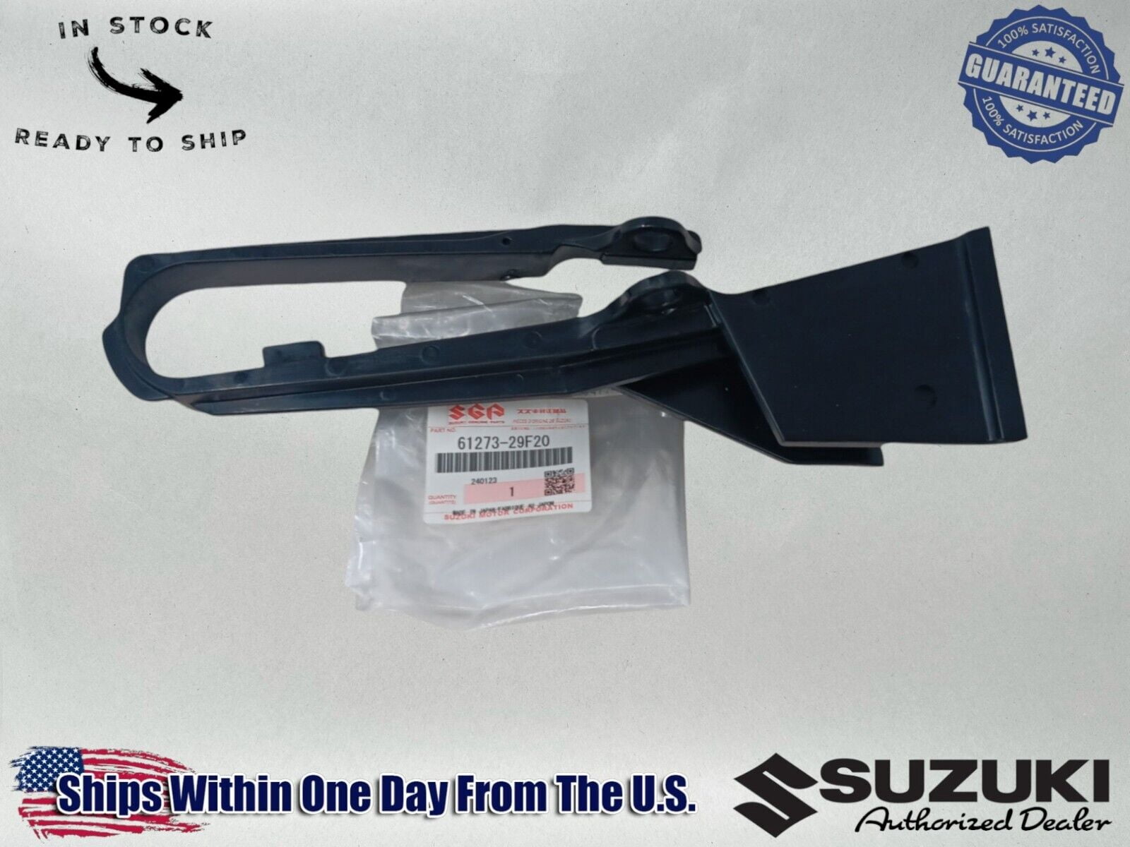 Suzuki OEM Dr-Z400Sm Drz 400 SmSwingarm Chain Slider Buffer 61273-29F20 ...