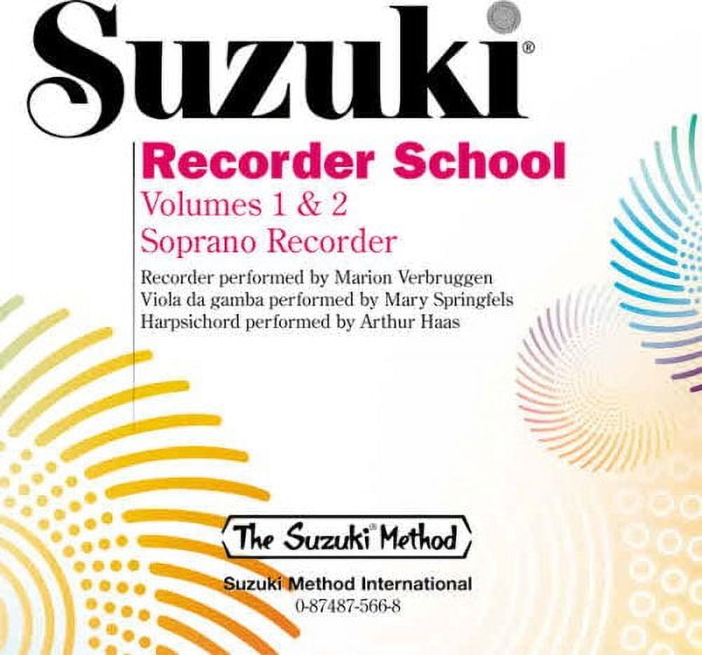 Suzuki Recorder School (Soprano Recorder), Vol 1 2 - Walmart.com