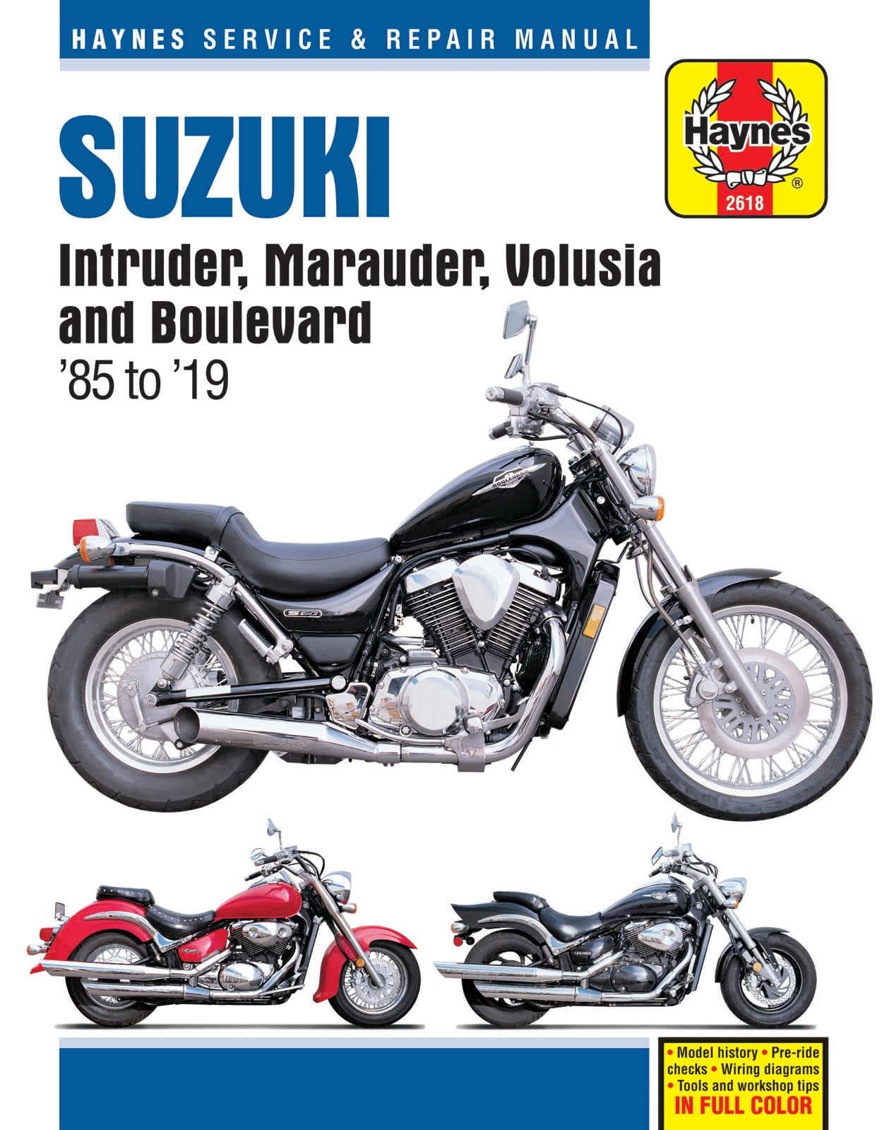 Free Shipping! Suzuki VS700/VS750/VS800 Intruder (85-04), VZ 800 Marauder (97-04), VL800 Volusia ...