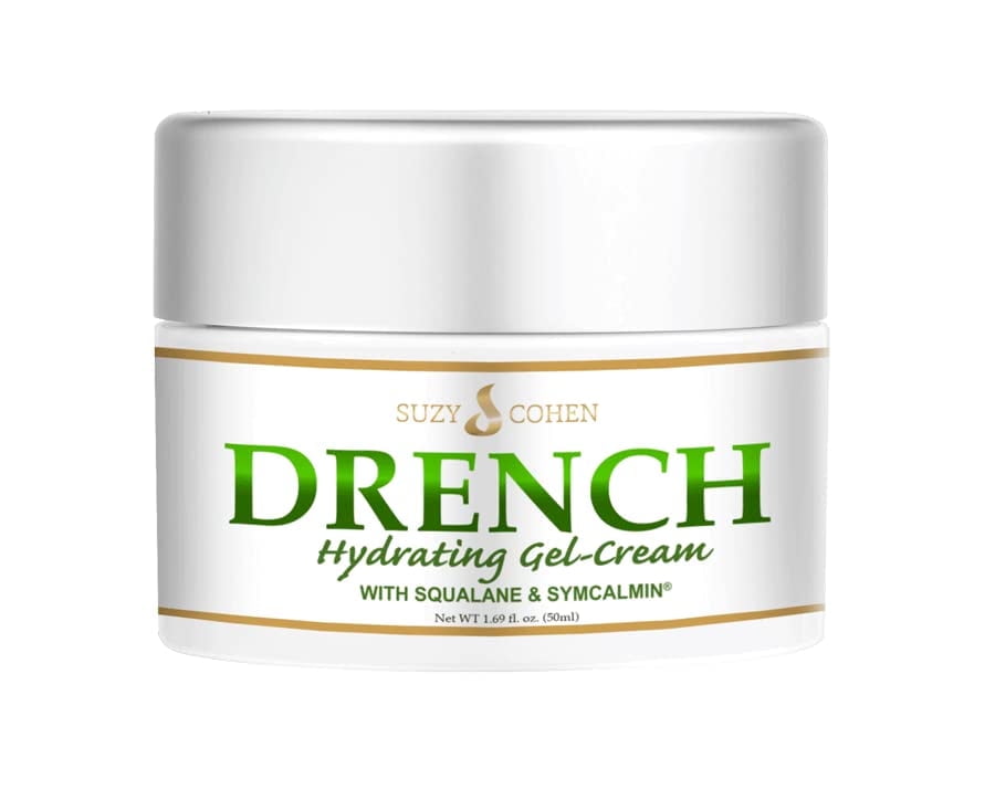 Suzy Cohen Drench Hydrogel Face Moisturizer for Women and Men. Soothes ...