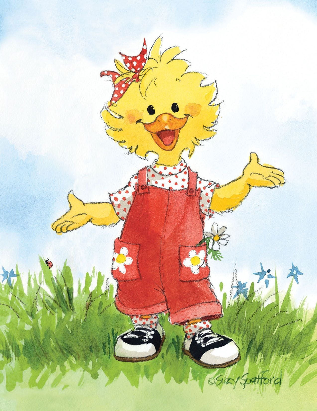 Suzy Ducken Overalls Note Cards Set - 10867 - Walmart.com