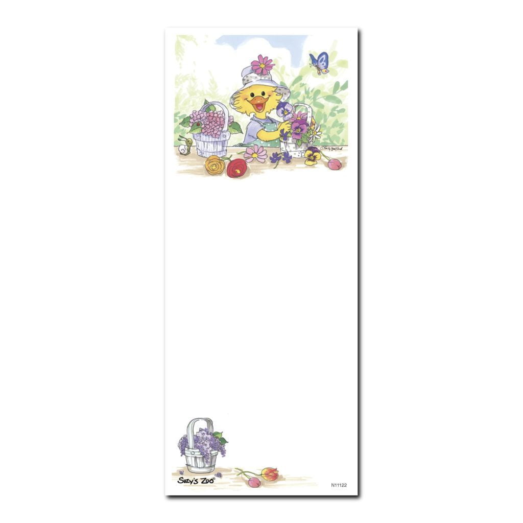 Suzy's Zoo Memo Note Pad, "Suzy's Flower Baskets" 11122 - Walmart.com