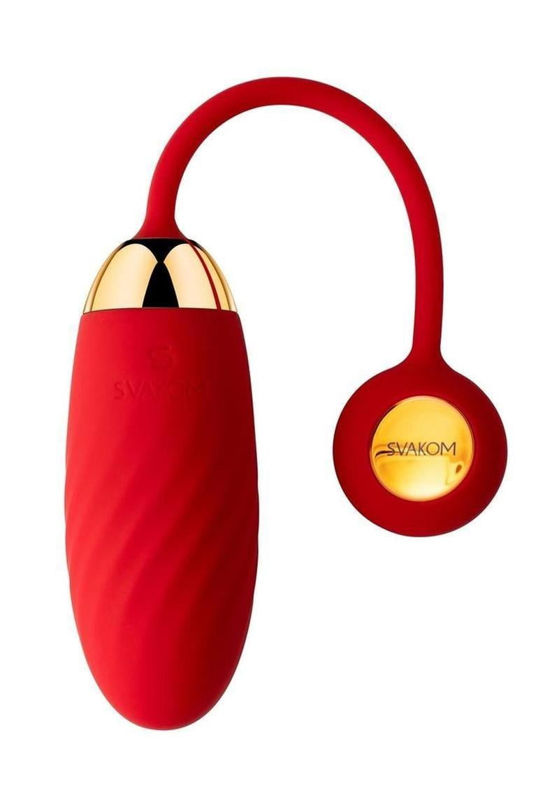 Svakom Ella Neo Silicone Interactive Bullet Vibrator with App Control, Red - Walmart.com