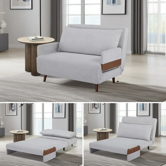 Sven Sofa Bed 3 In 1 Convertible Sleeper Chair With Adjustable Backrest ...