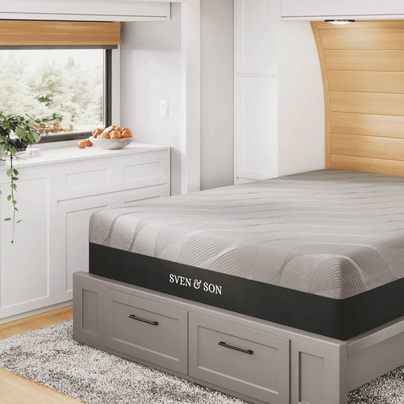 Sven & Son Gel Memory Foam Mattress, Premium Materials, CertiPUR-US ...