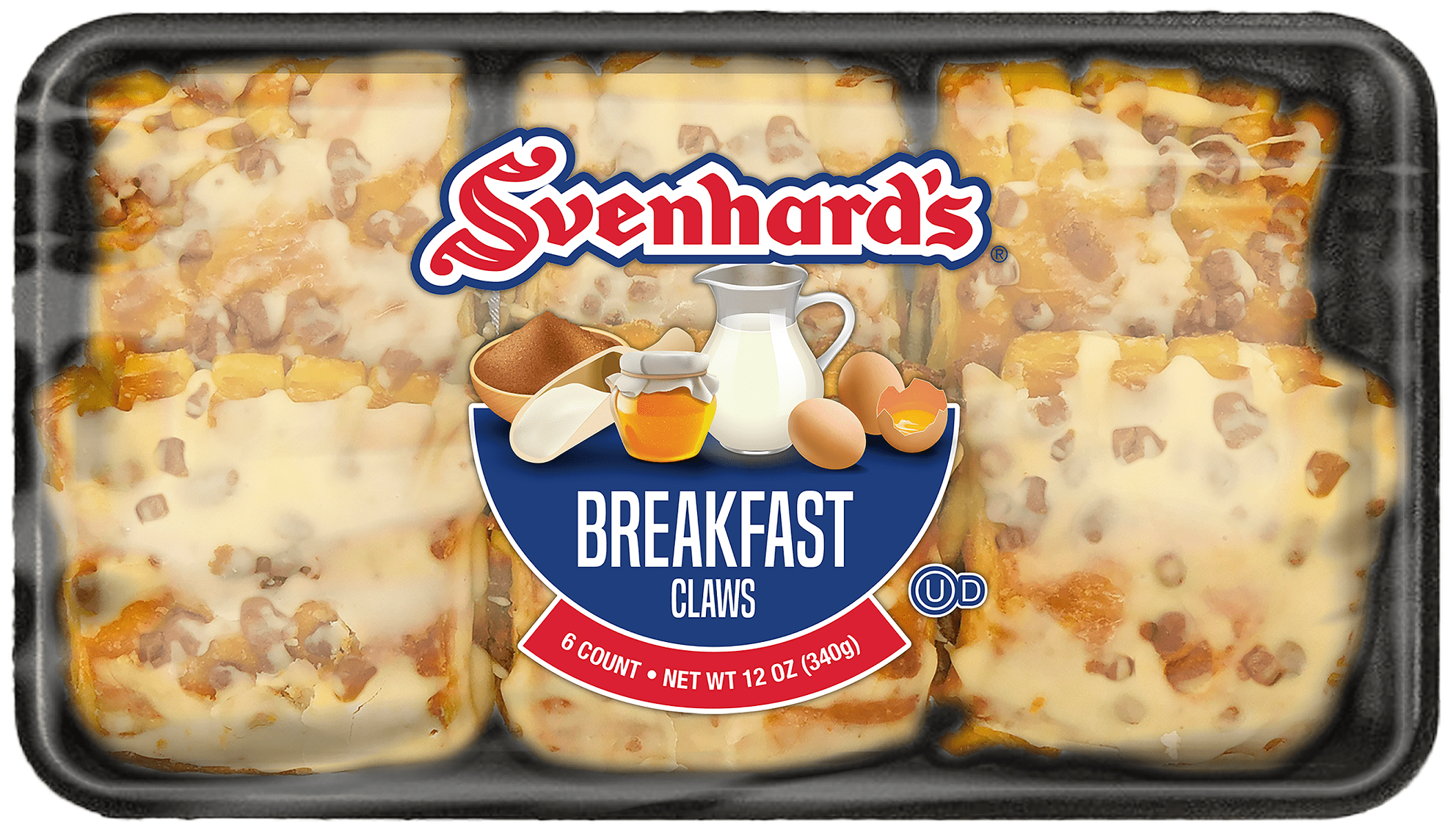 Svenhard's Breakfast Claw Pastries, 12 oz, 6 Count - Walmart.com