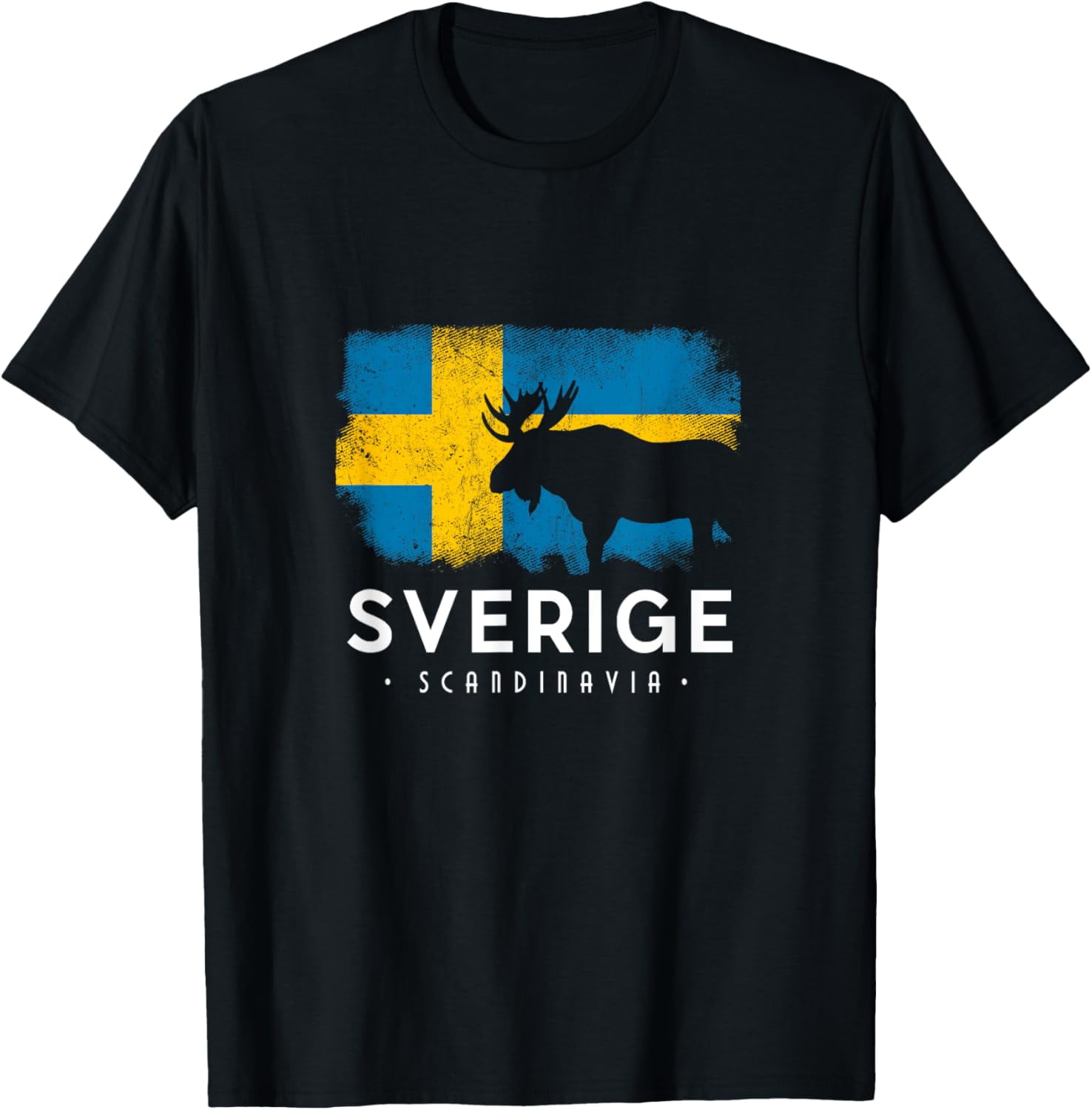 Sverige Scandinavia Midsommar Swedish Flag Sweden T-Shirt - Walmart.com