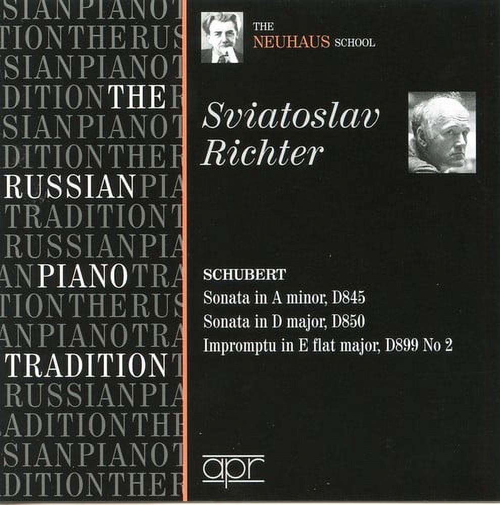 Sviatoslav Richter - Russian Piano Tradition - Neuhaus School - Music & Performance - CD ...