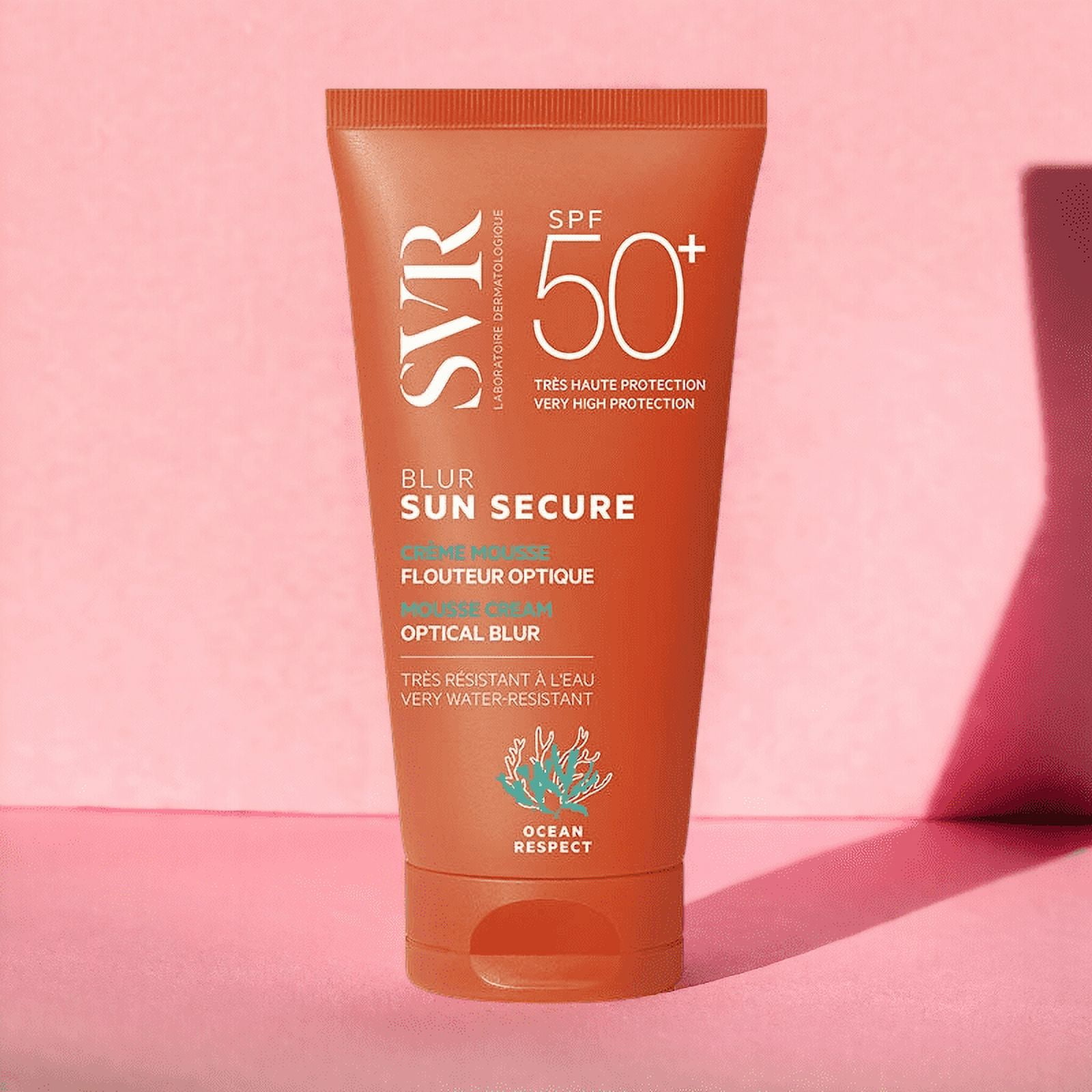 SVR Sun Secure Blur SPF50, Sunscreen Cream for Face, UVA UVB Protection ...