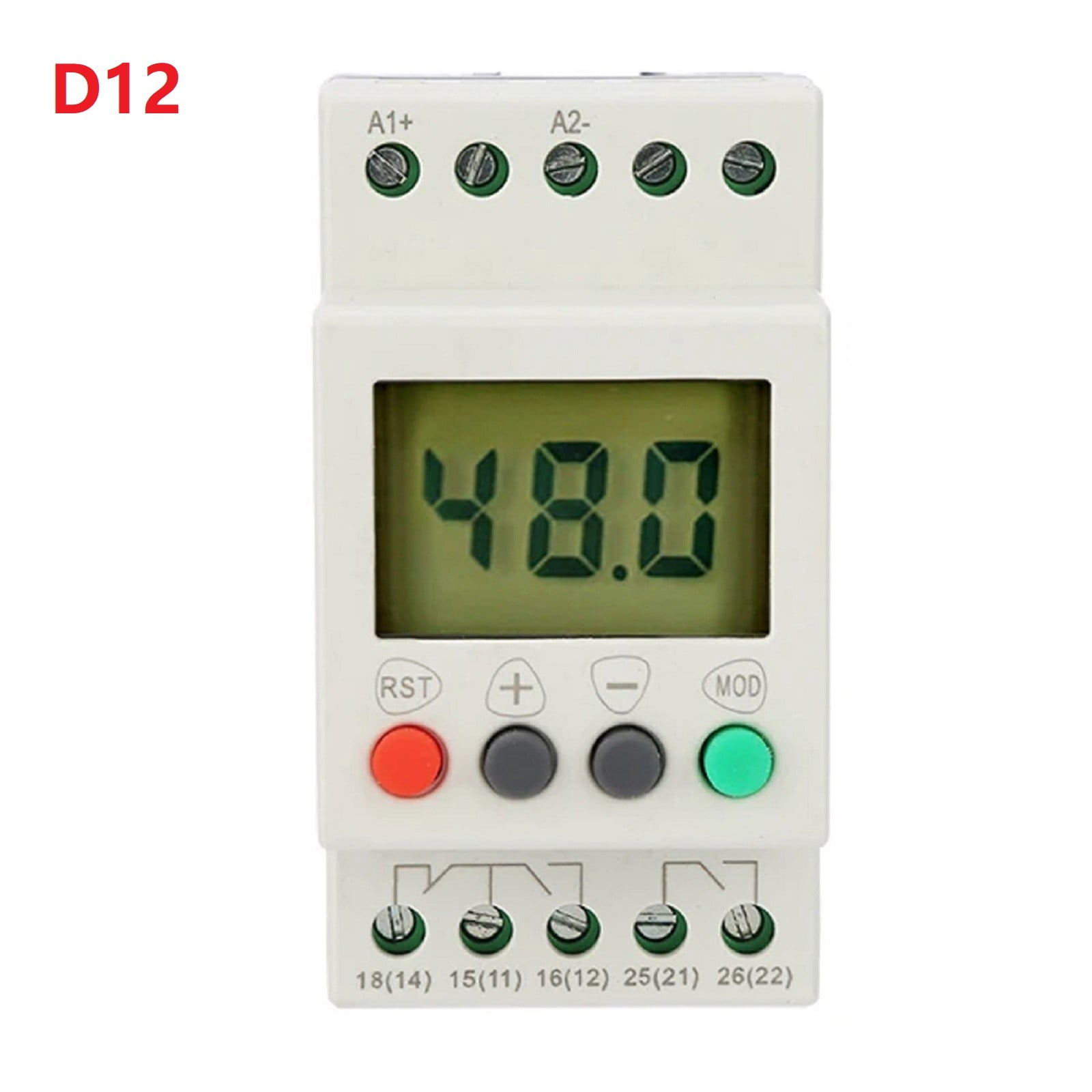 Svr1000 Voltage Protection Relay Lcd Display Adjustable Over And Under ...