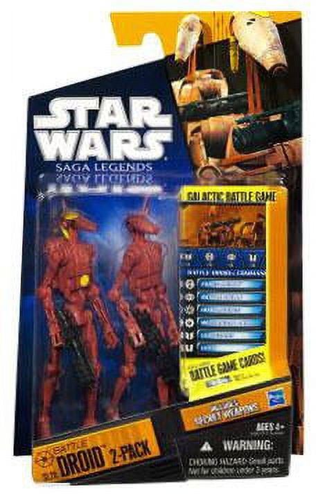 Sw Saga Legends Battle Droid 2 Pk - Walmart.com