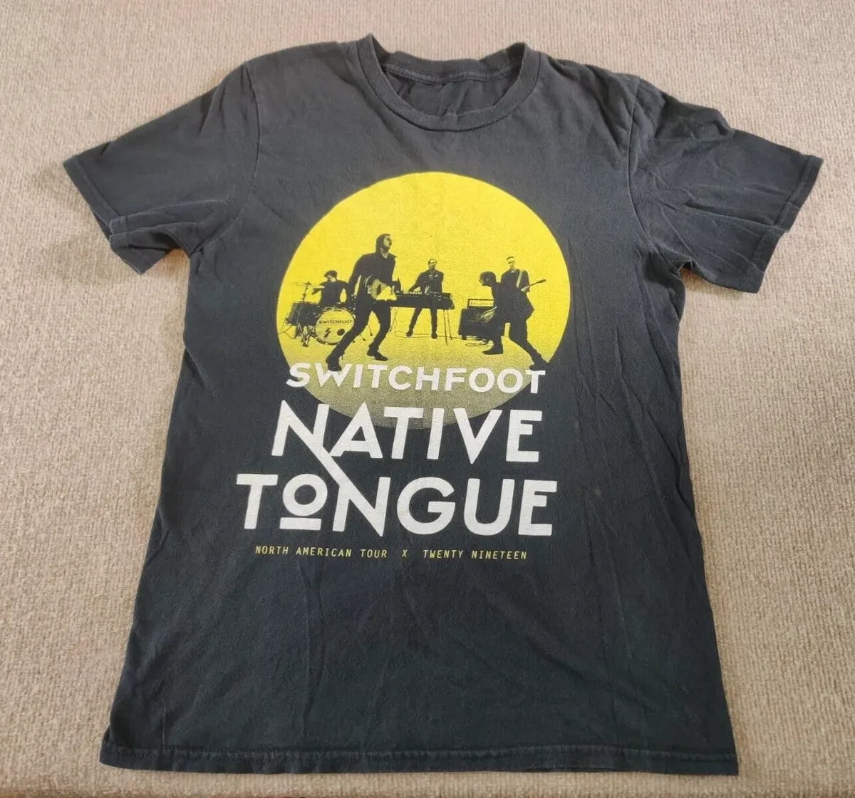 Sw!tchf00t Native Tongue 2019 Tour Tee, Vintage Concert Shirt for Rock ...