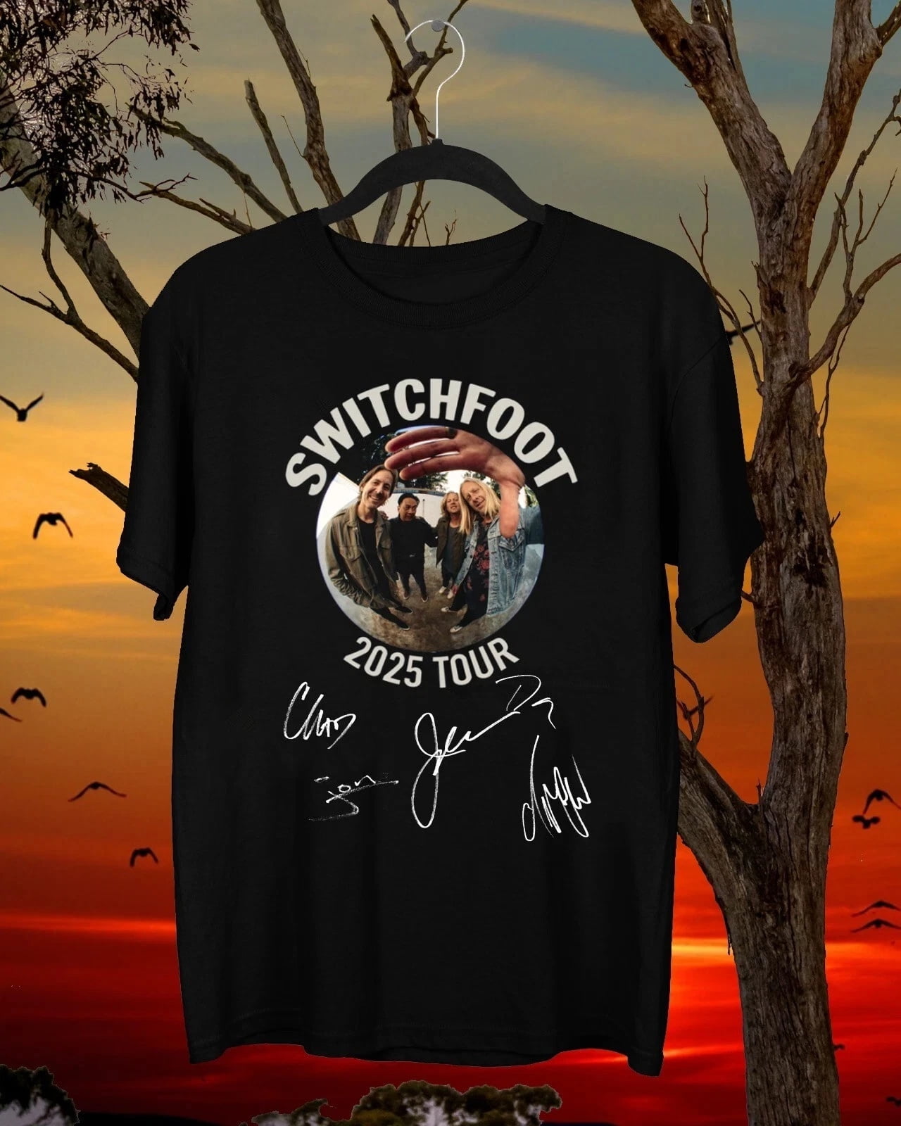 Sw!tchf00t Tour 2025 Tee, Vintage Rock Gift Shirt for Fans - Walmart.com