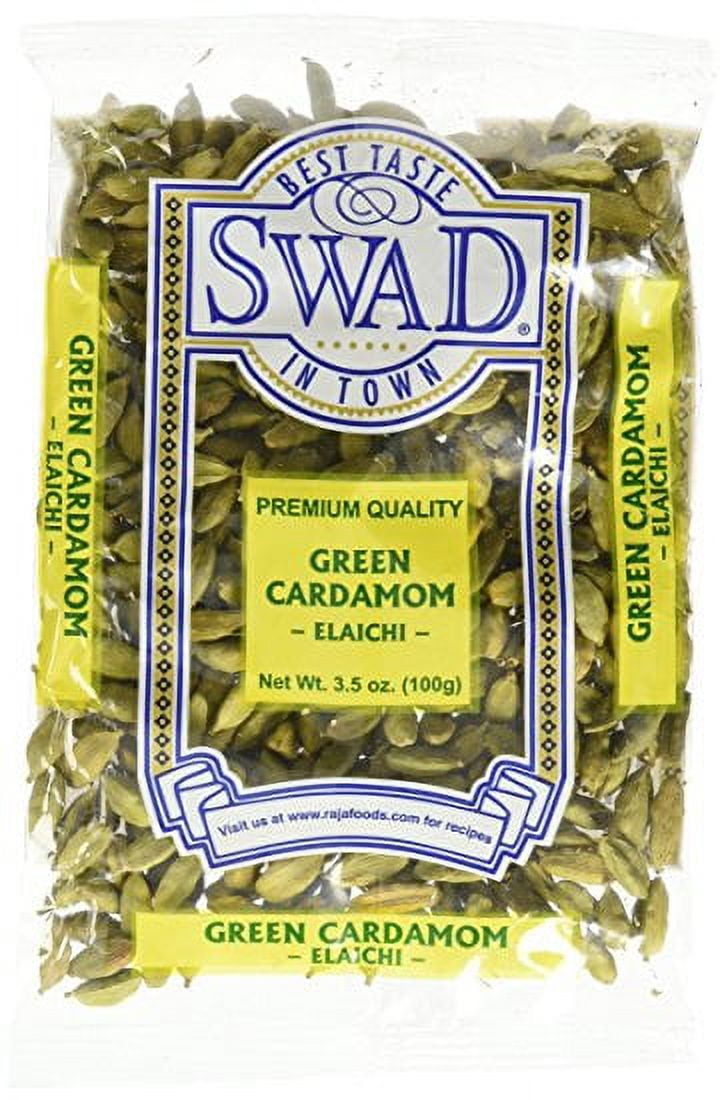 Swad Cardamom Indian Grocery Spice, Pods Green, 3.5 Ounce - Walmart.com