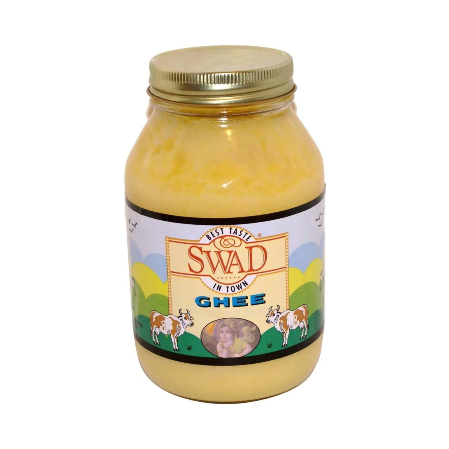 Swad Desi Ghee Cow Ghee 16 fl oz - Walmart.com