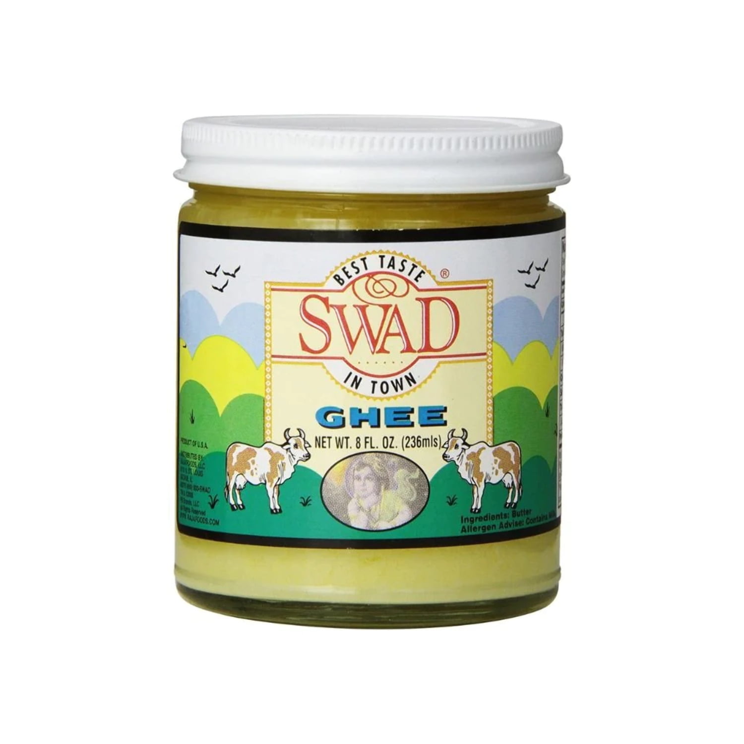 Swad Desi Ghee Cow Ghee 8 fl oz - Walmart.com