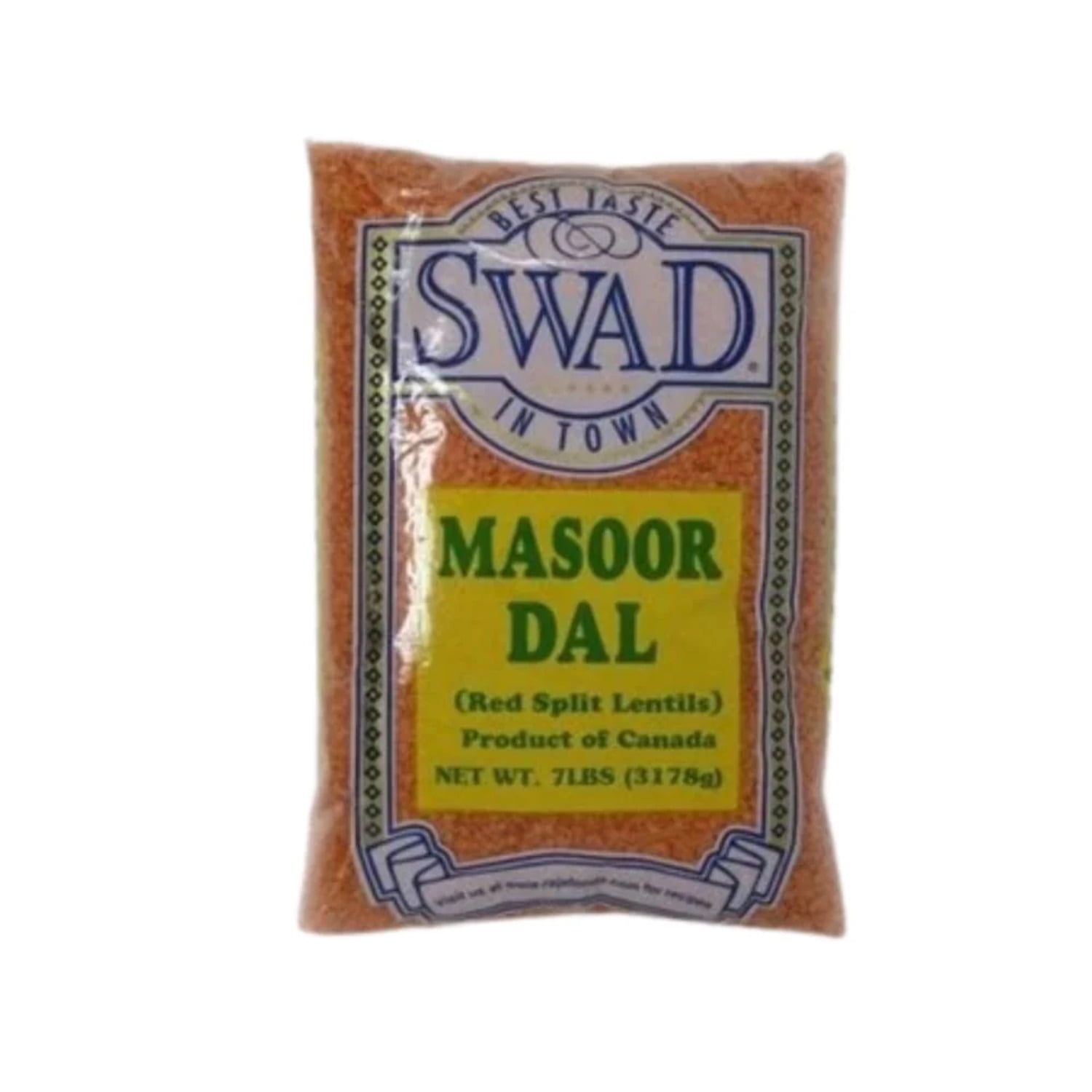 Swad Masoor Dal Split Red Split Lentils 7lbs - Walmart.com