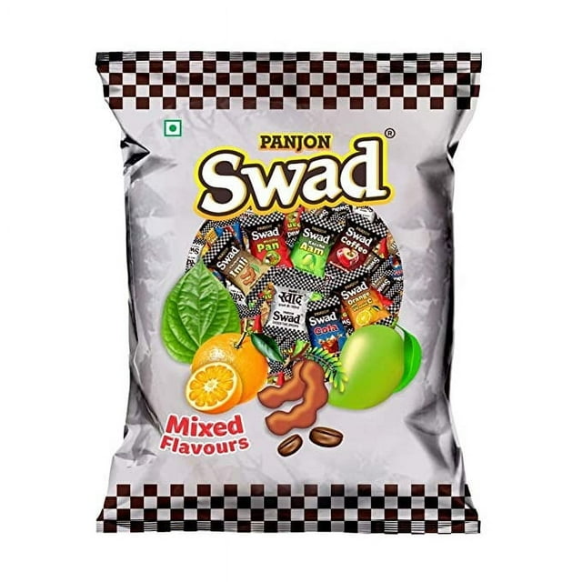Swad Mixed Chocolate Candy (Kacha Aam, Imli, Pan, Coffee, Cola, Orange ...