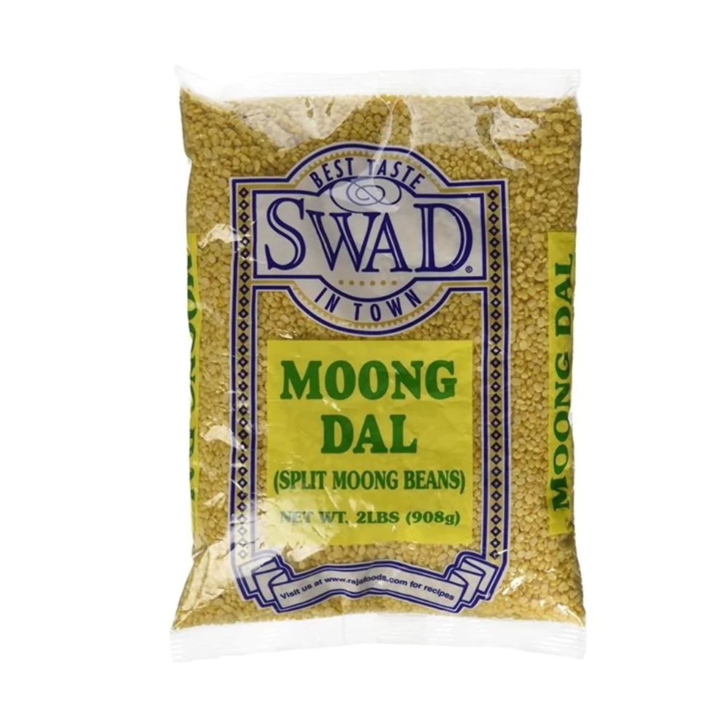 Swad Moong Dal Split Moong Beans 2lbs (907g) - Walmart.com