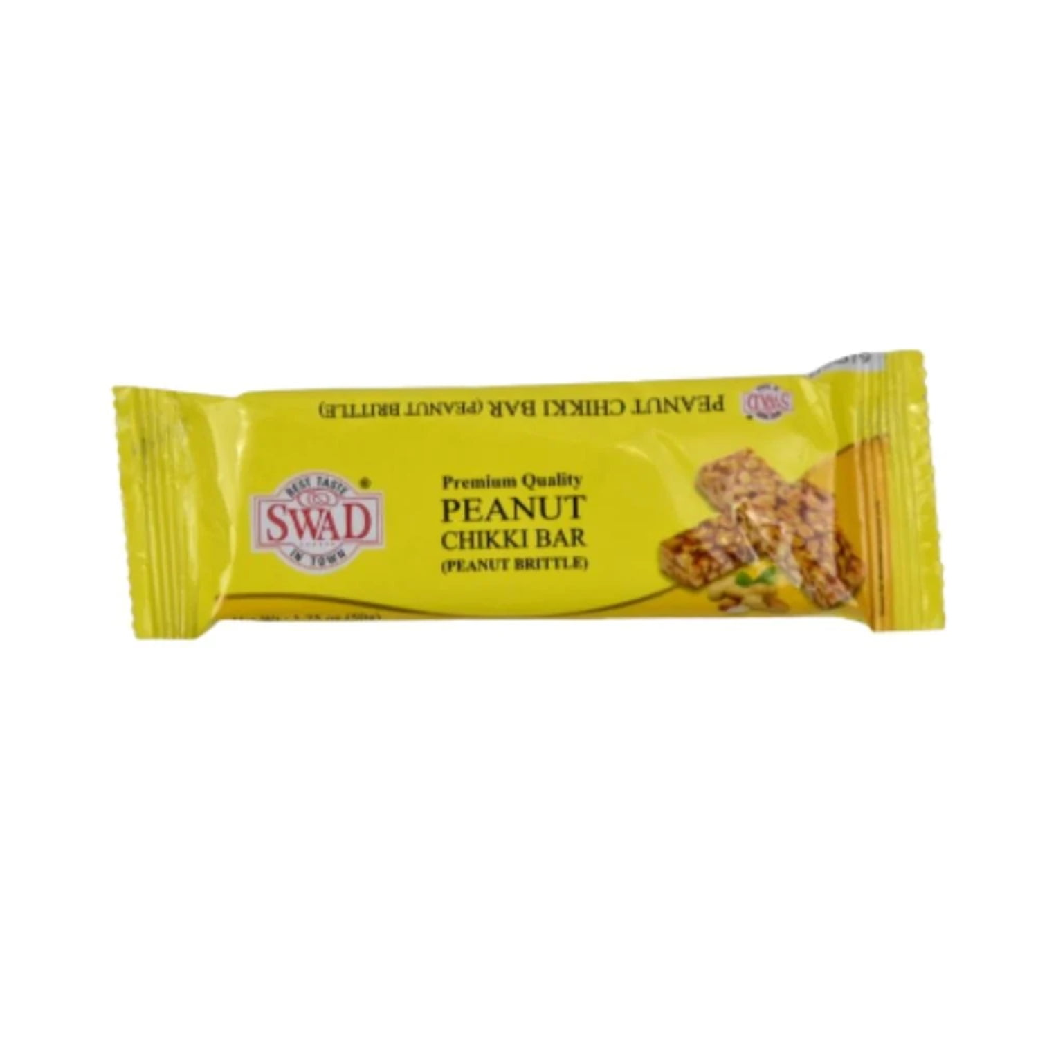 Swad Peanut Chikki Bar Best Taste 1.75oz (Pack of 4) - Walmart.com