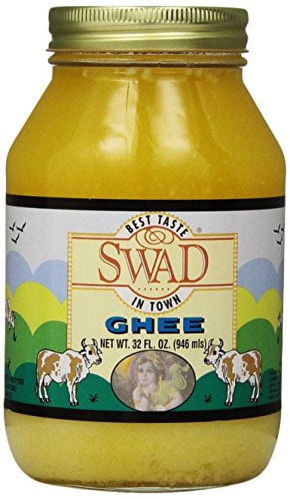 Swad Pure Ghee Clarified Butter, 32 Ounce - Walmart.com