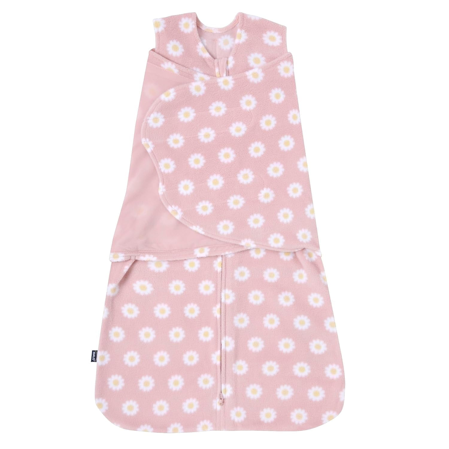HALO Swaddle Micro-Fleece Tog 3.0, Daisy, Small, 3-in-1 design ...