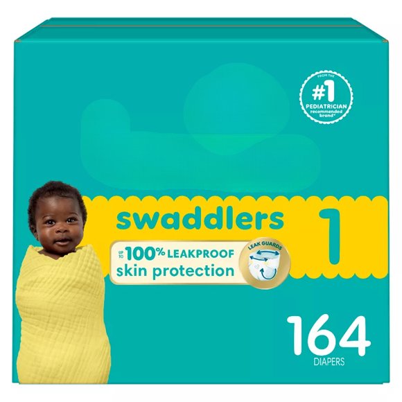 Size 1 Pampers Swaddlers