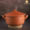 Hakan Efes Clay Pot with Lid, Clay Pot for Cooking, Unglazed Twice ...