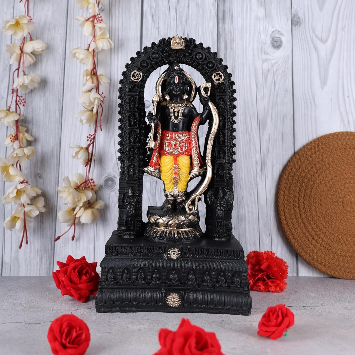 Swadeshi Decors Big Size Polyresin 3D Ram Lalla Ayodhyas Shree Ram ...