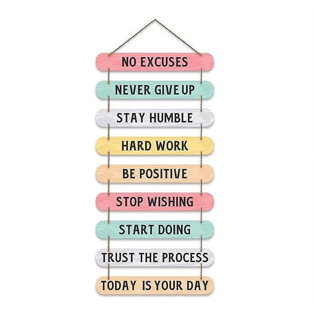 Swadeshi Desire Decorative Motivational Quotes Printed Mdf Wooden Wall ...