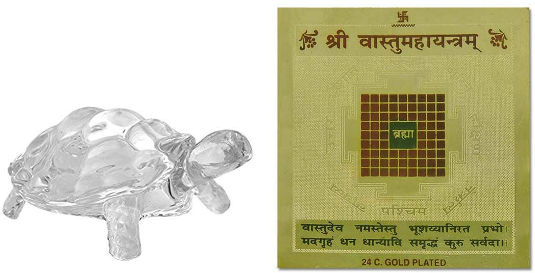 Swadeshi Desire Glass Turtle Tortoise for Feng Shui and Shree Vastu ...