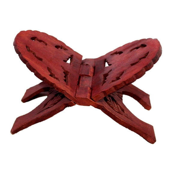 Swadeshi Desire Wooden holy Book Stand/Rehal/ Pooja Book Stand /Ramayan ...