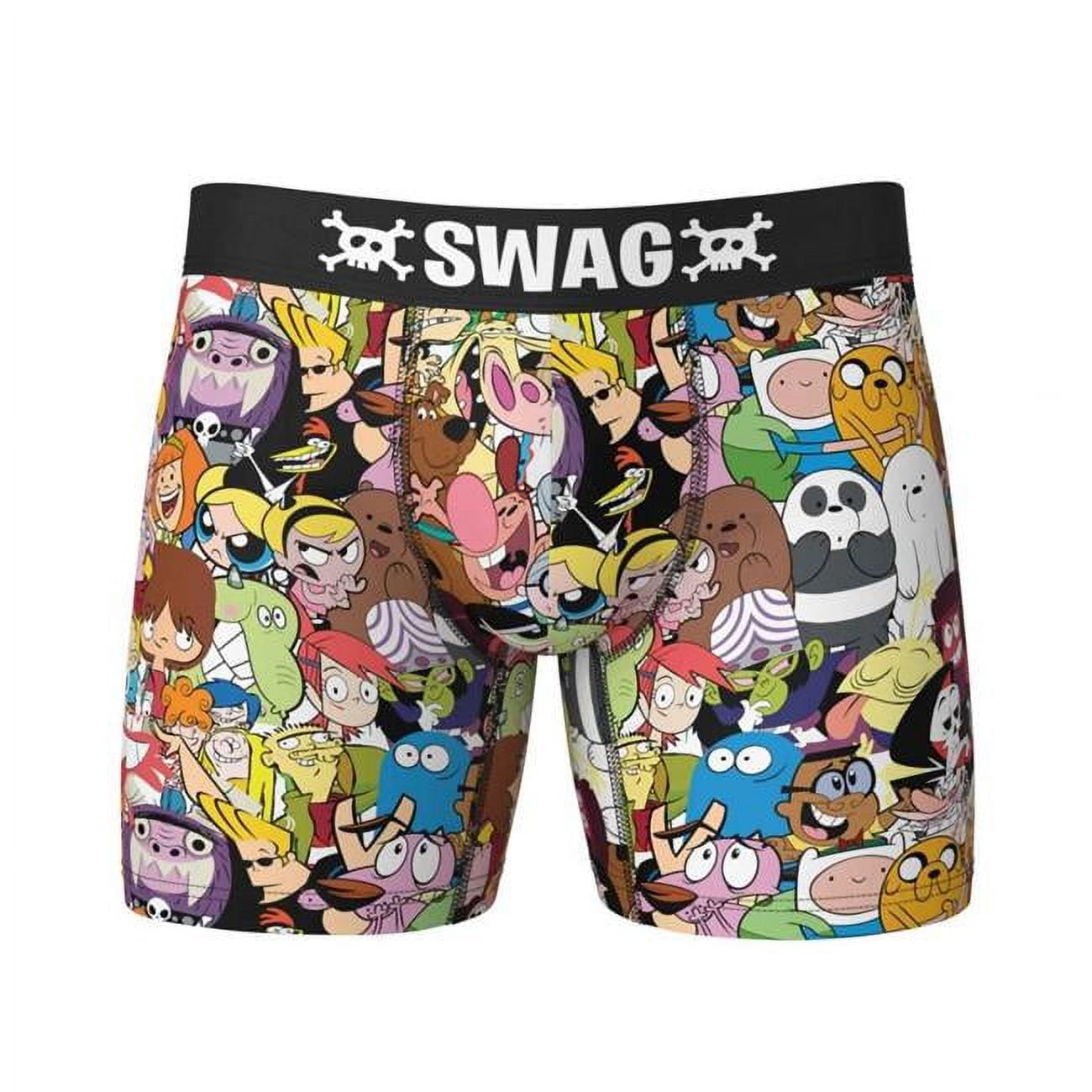 Swag Cartoon Network Men's Boxer Brief - Walmart.com