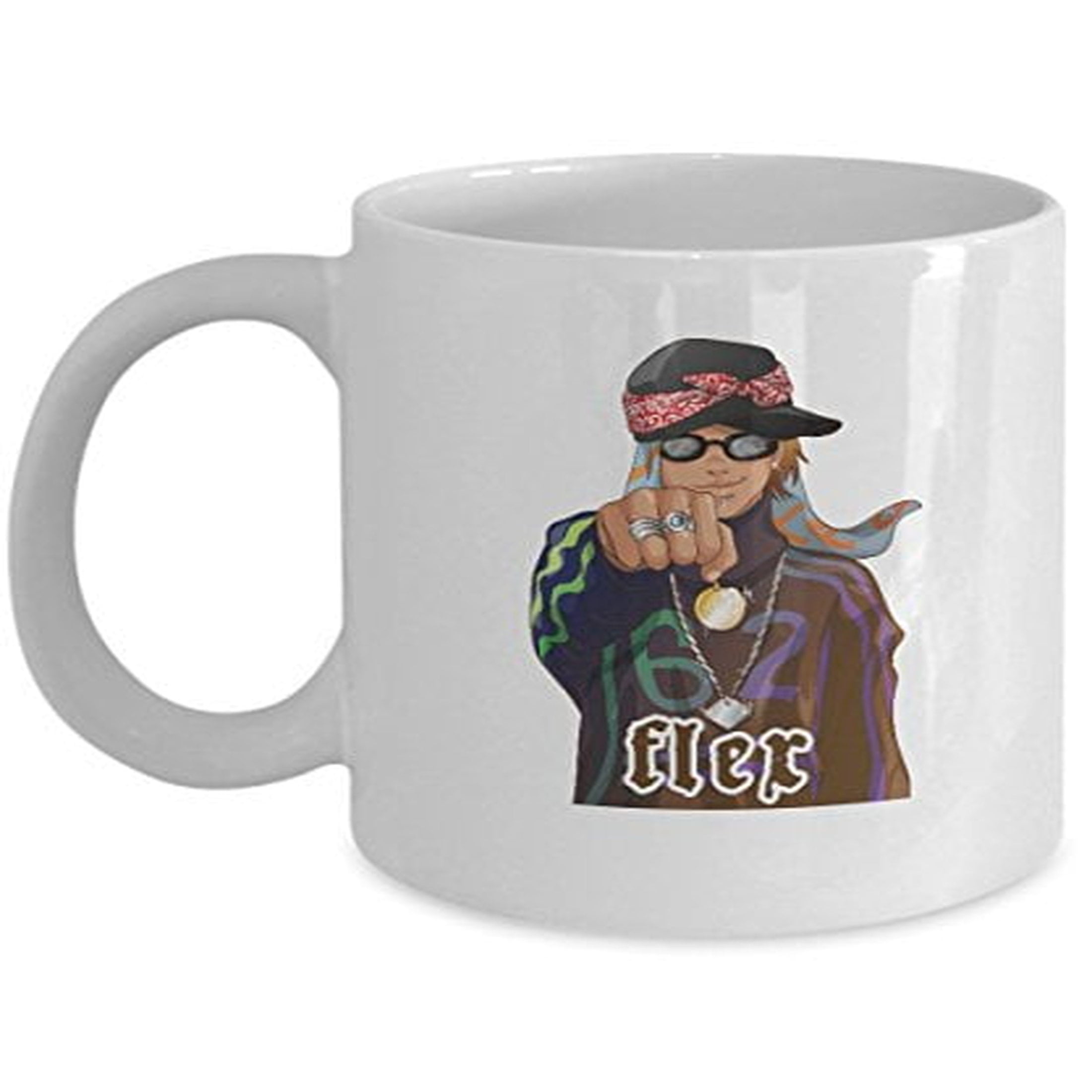 Rapper 11 oz Coffee Mug - Swag White Ceramic Gift - Walmart.com