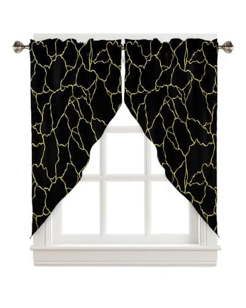Swag Curtains For Windows Semi-sheer Curtains Window Valance Rod Pocket ...