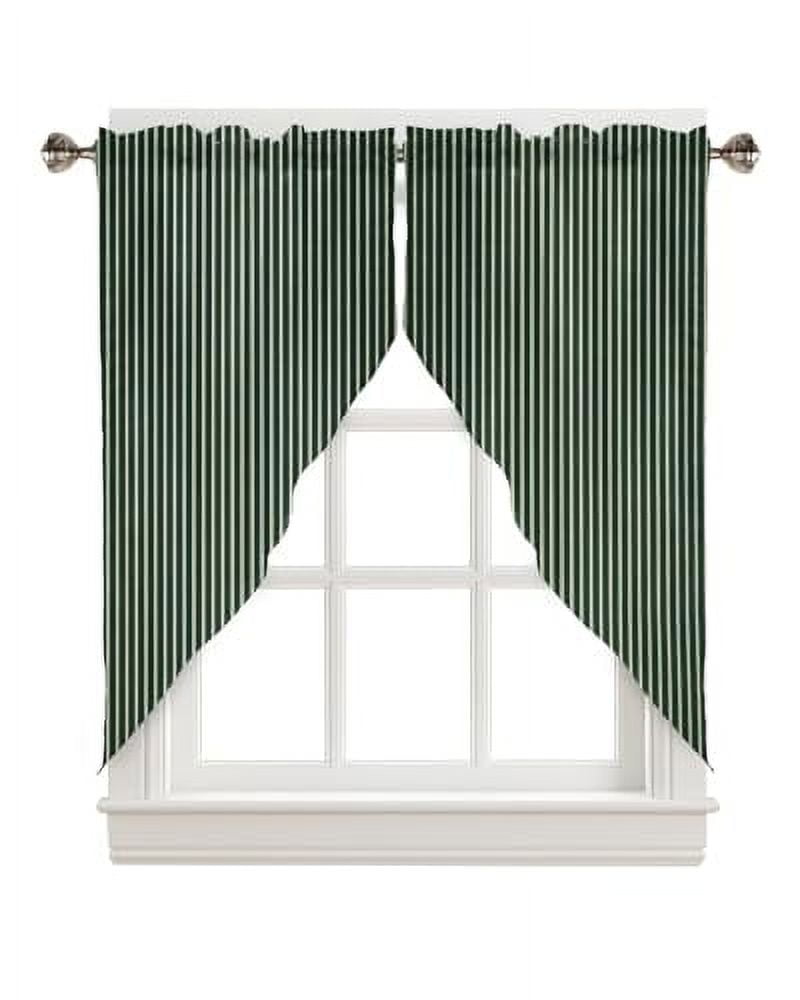 Swag Curtains For Windows Semi-sheer Curtains Window Valance Rod Pocket ...