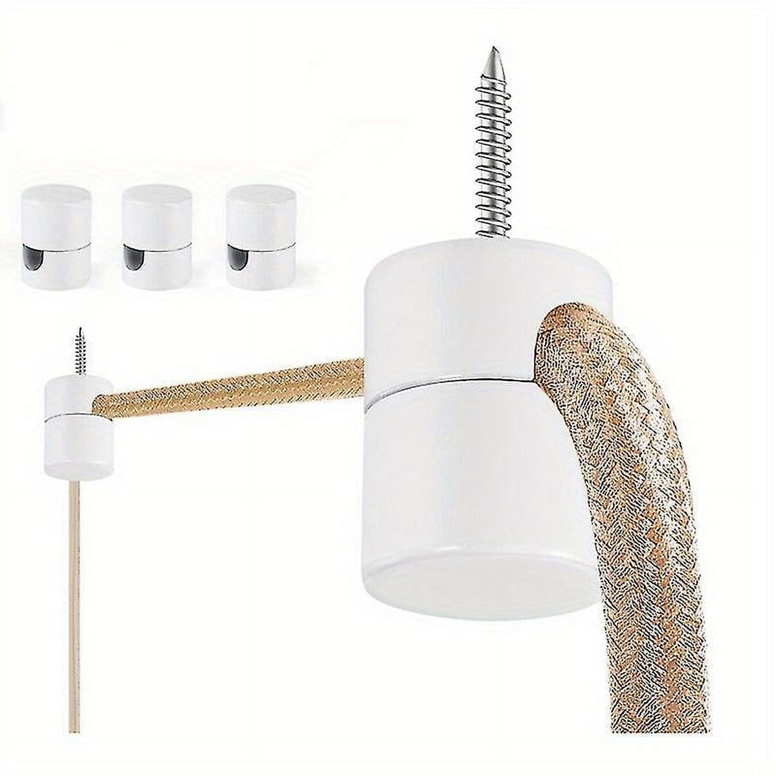 Swag Hook Packs for Hanging Ceiling, Heavy Duty Swag Hooks, White ...