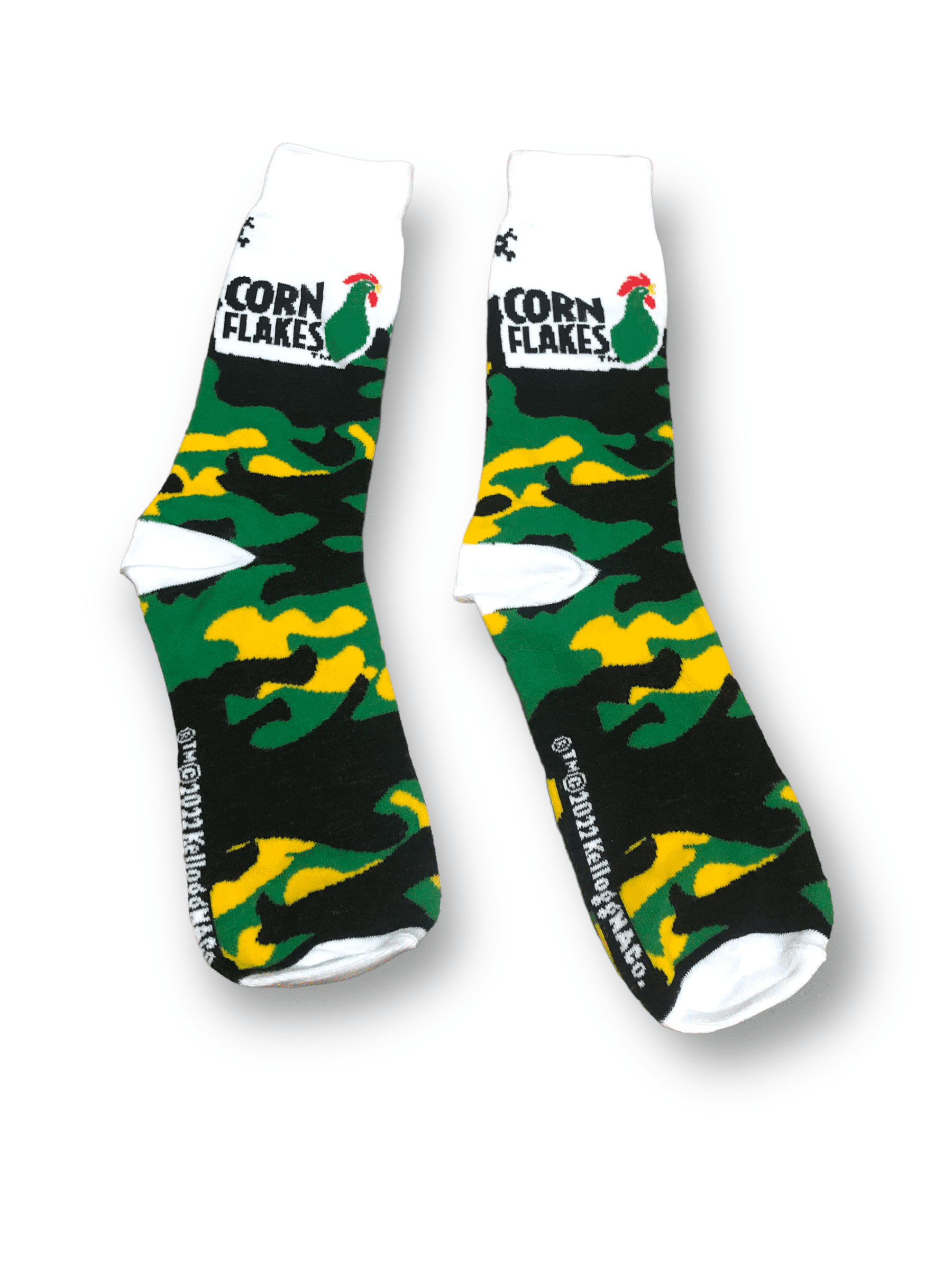 Swag Kellogg's Corn Flakes Men's Crew Socks (2 Pairs) - Walmart.com