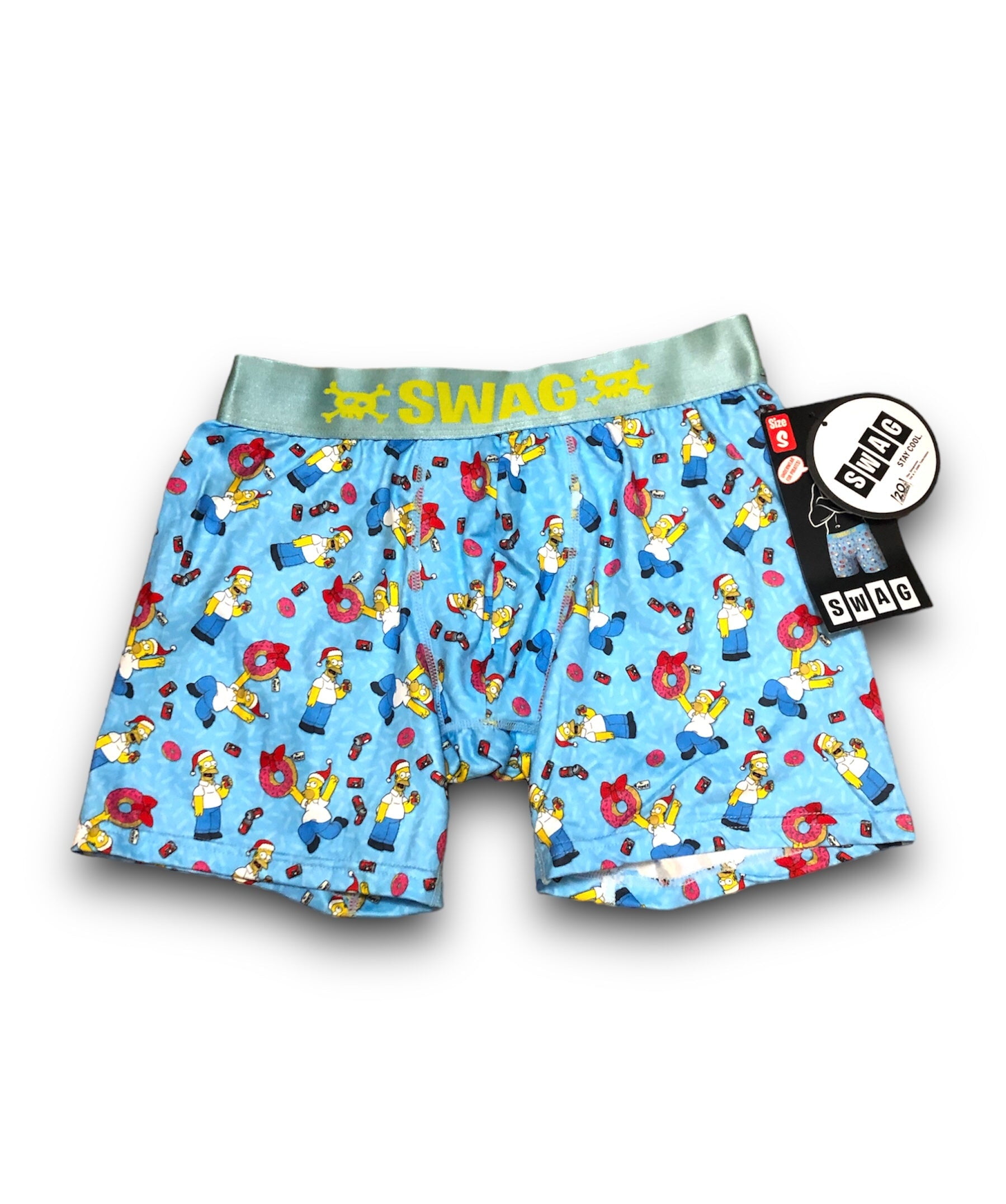 Swag Men's The Simpsons "Homer Santa" Boxer Brief - Walmart.com