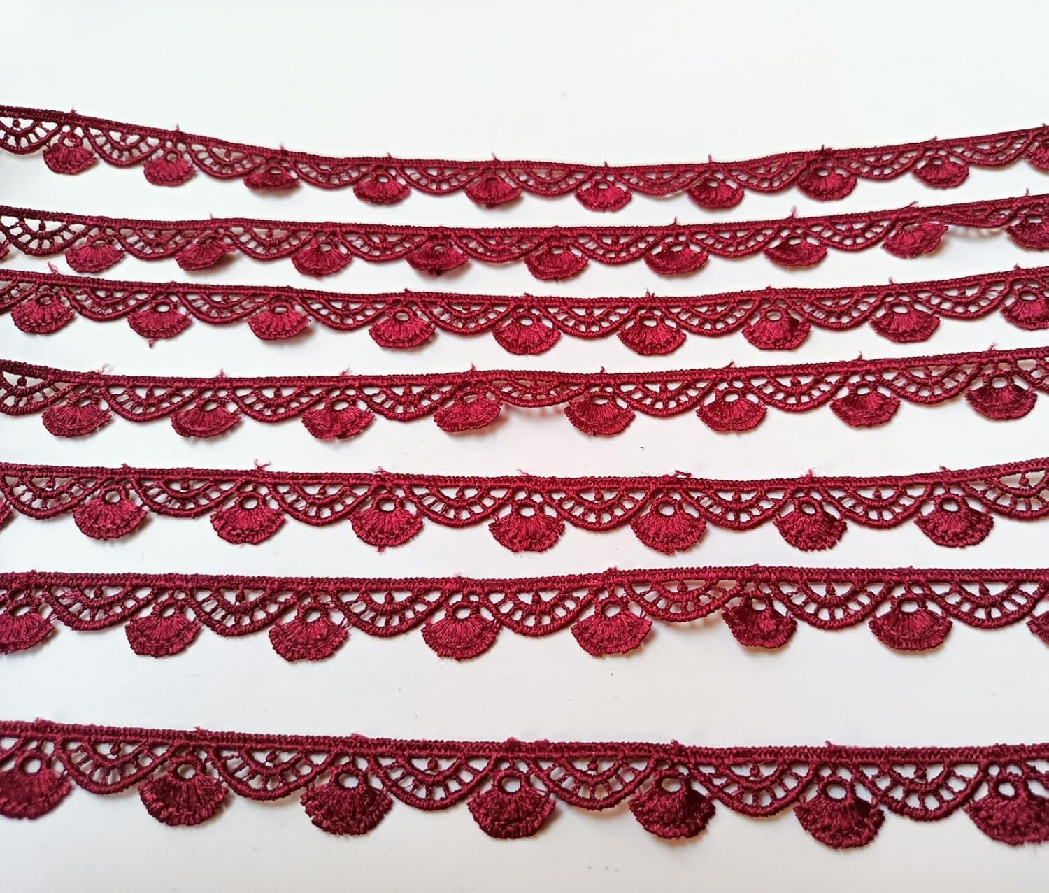 Swag Polyester Embroidery Lace Border Lace Polyester Lace 15mm 12 Meter ...