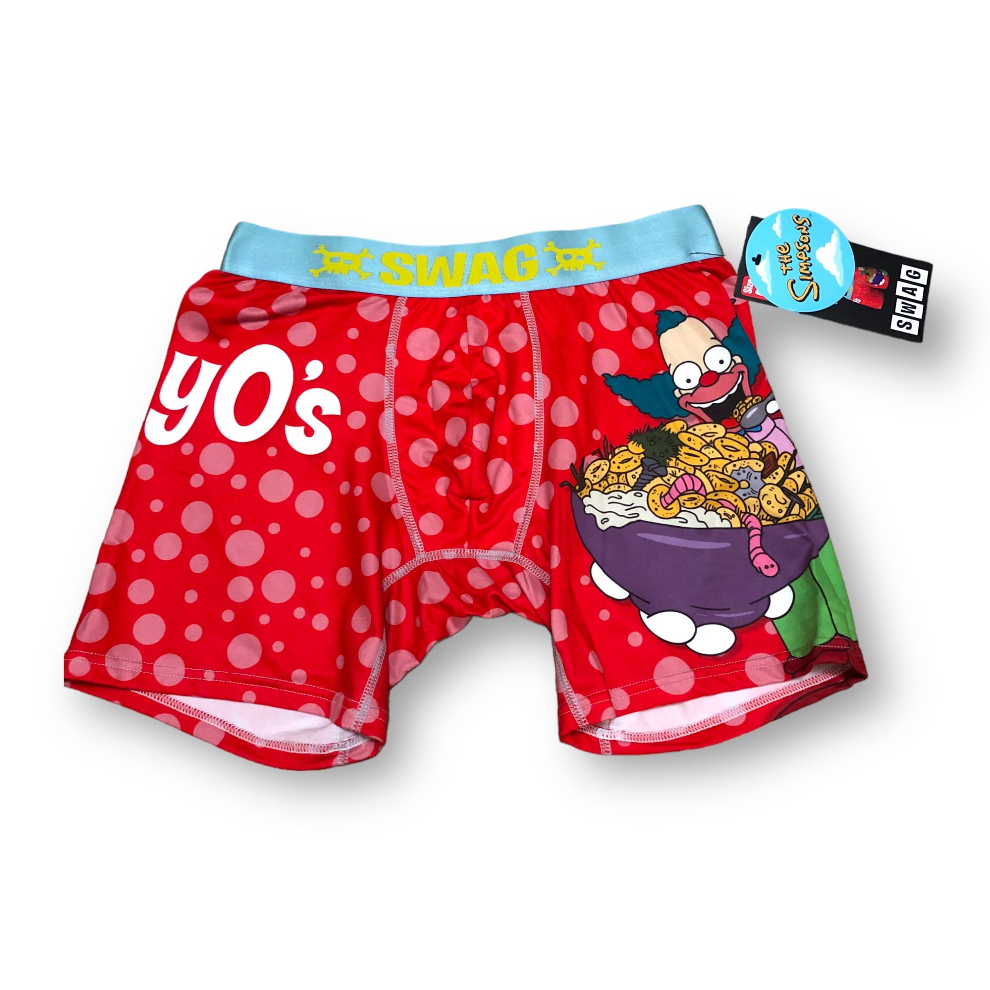 Swag The Simpsons Men's "Frosted Krusty O's" Boxer Briefs - Walmart.com