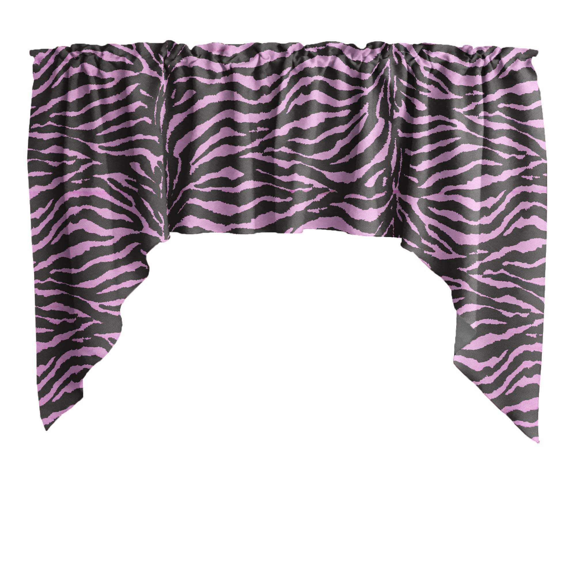 Swag Valance Cotton Zebra Print 58" Wide / 36" Tall - Walmart.com