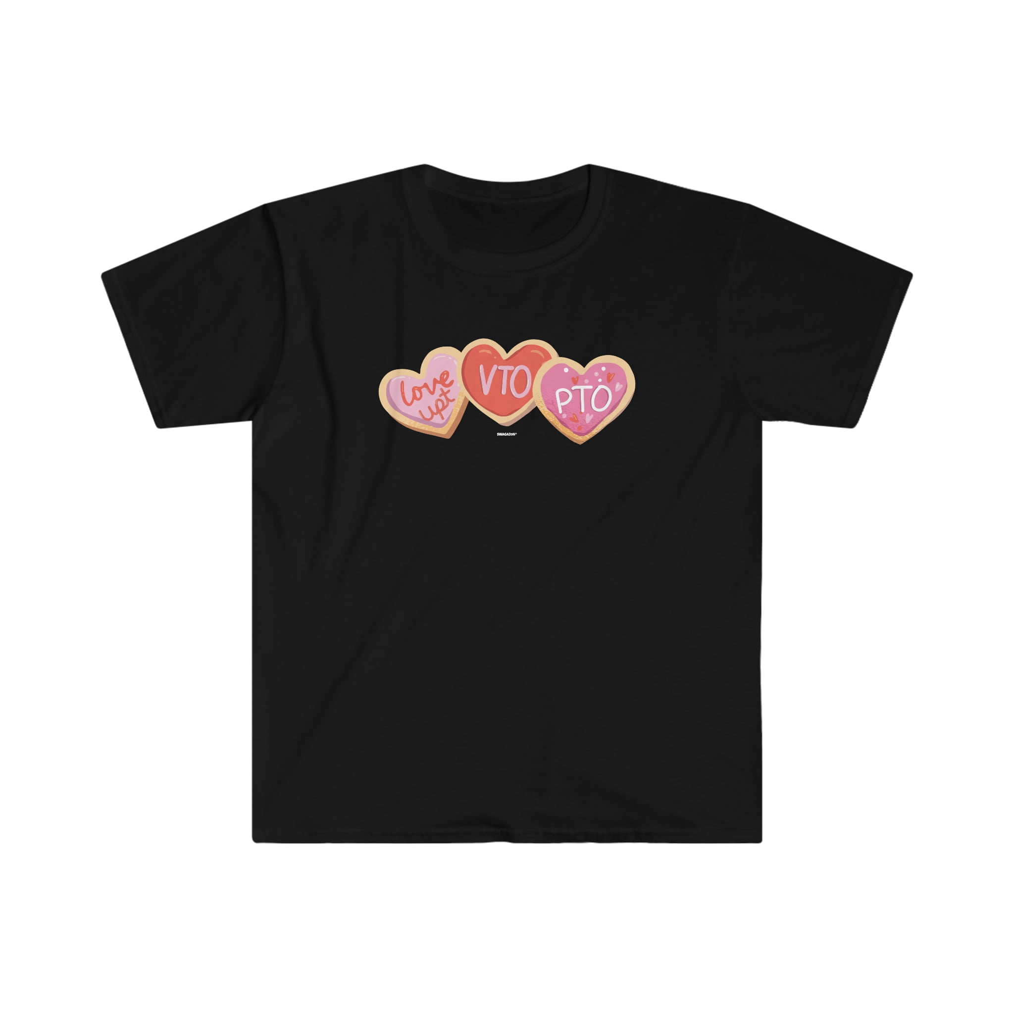 Swagazon Valentines Day Cookie VTO PTO UPT Unisex Softstyle T-Shirt ...