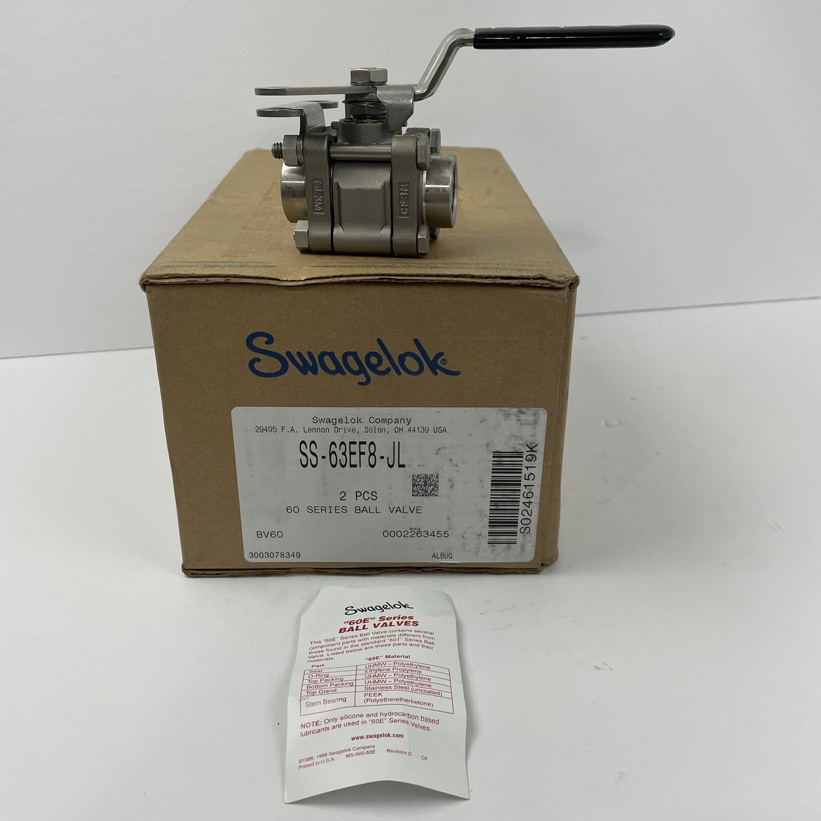 Ball Valves Swagelok