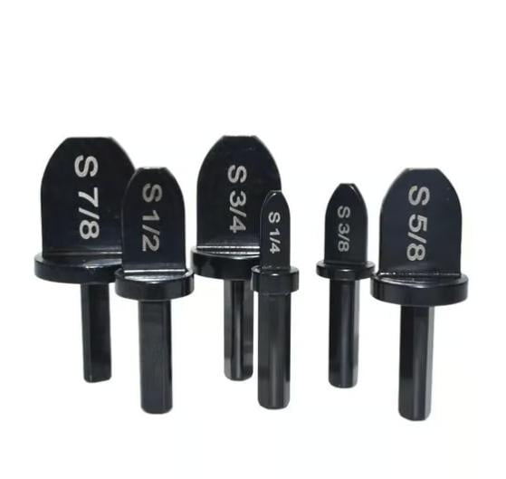 Swaging Tool Drill Bit Set, 2024 New HVAC Repairing Set Air Conditioner Copper Pipe Reamer ...